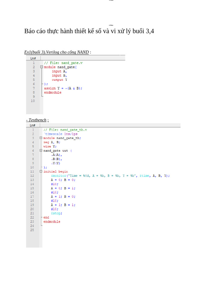 Bao Cao Buoi 1 2 Nah | PDF