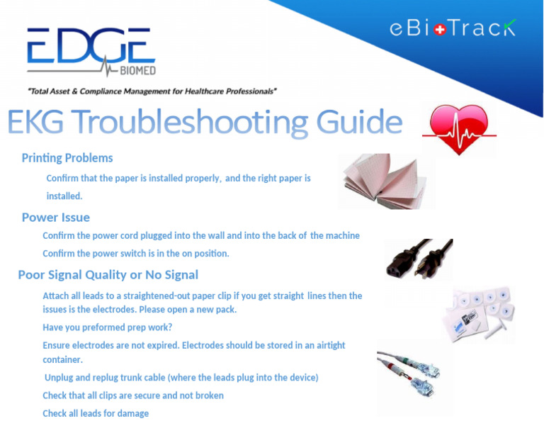 EKG Troubleshooting | PDF