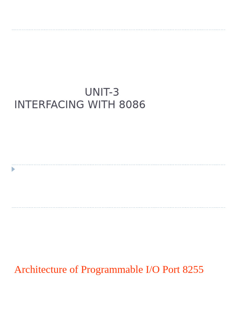 UNIT-3 MPMC | PDF | Electric Motor | Analog To Digital Converter