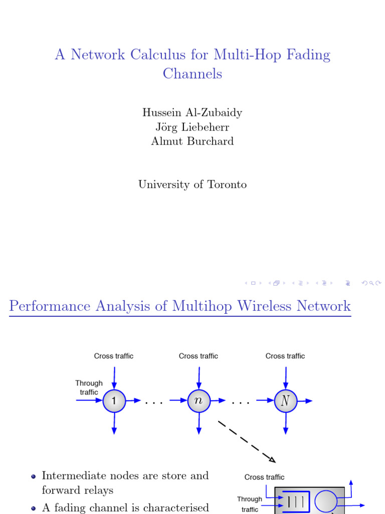 Alzubaidy Network Calculus | PDF | Computer Science | Applied Mathematics