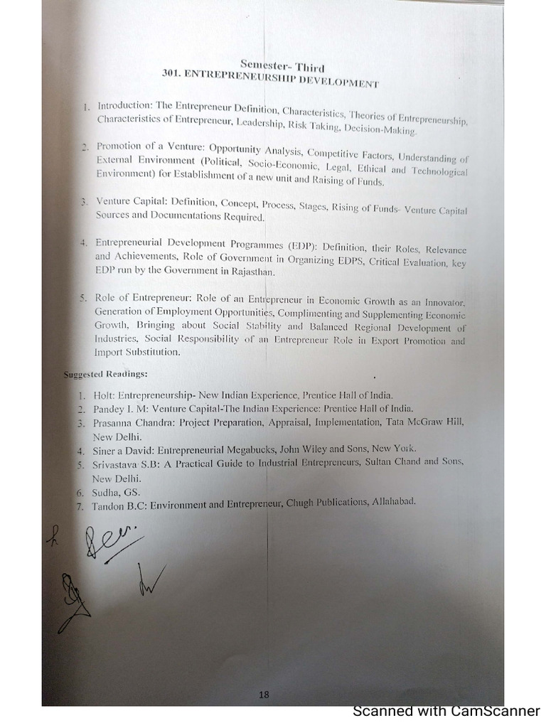 III Sem Syllabus | PDF