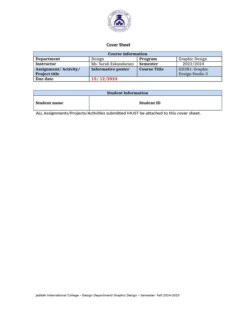 GD381 FinalProject Informative Posters Fall23 Cddc518f874fa7cb2965840a4b5f249b | PDF | Graphic ...