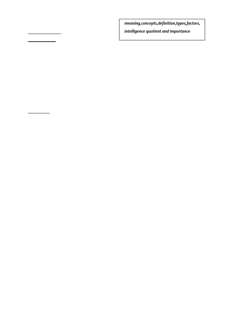 Intelligence 2017 Pdf Intelligence Intelligence Quotient