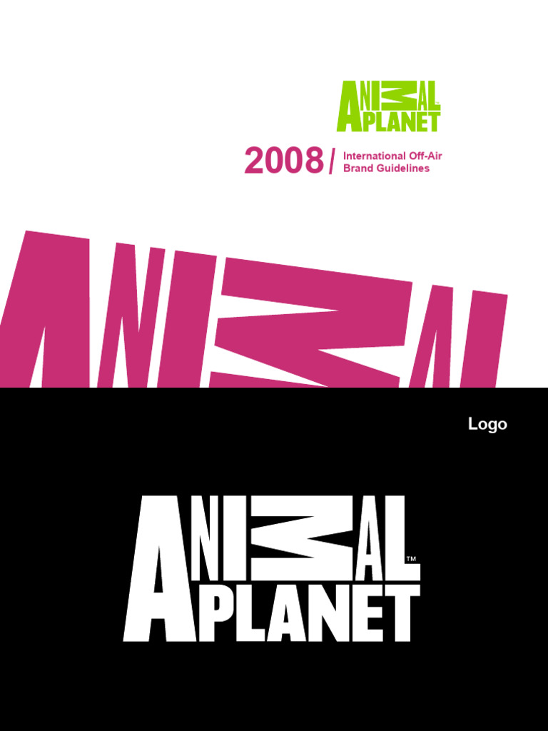 Animal Planet 2008 Brand Guidelines | PDF | Logos | Graphic Design