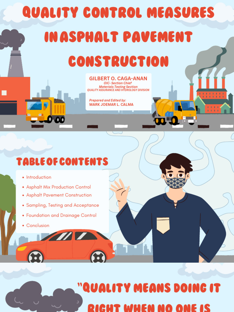 Asphalt Pavement Quality Control Guide | PDF | Construction Aggregate ...