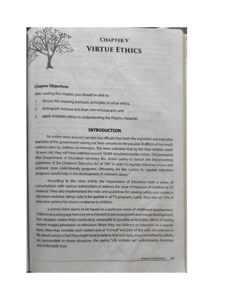Virtue of Ethics | PDF