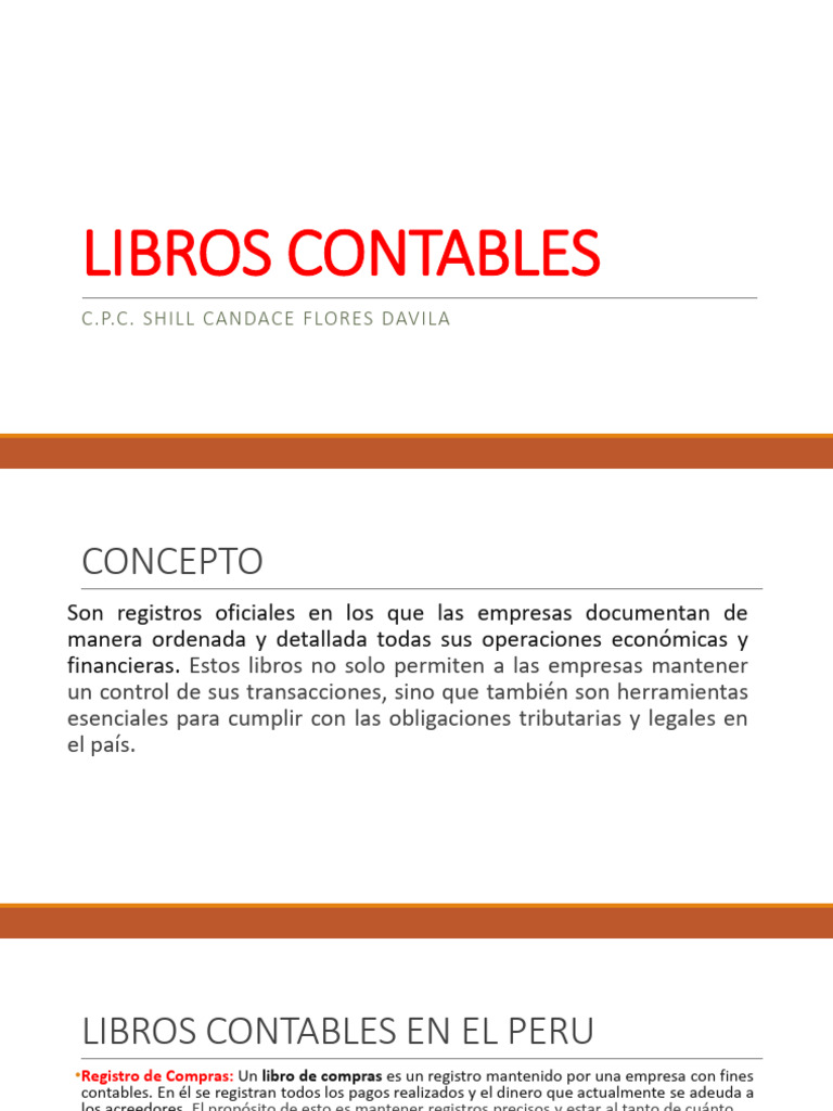 Libros Contables | PDF | Contabilidad | Business