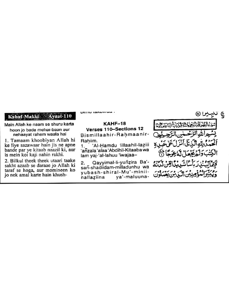 Surah-Al-Kahf PDF Huda.. - 20230407-Wa0003. | PDF