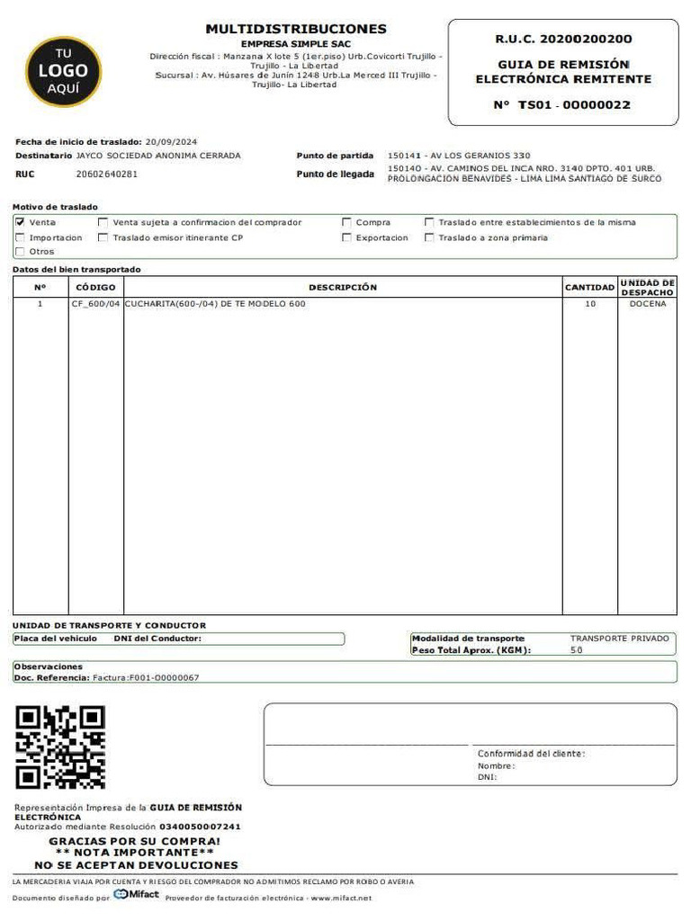 Modelo de Guia Electronica | PDF