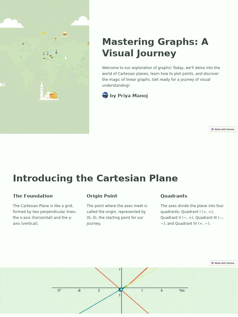 Mastering Graphs a Visual Journey | PDF | Cartesian Coordinate System ... Mastering Graphs a Visual Journey | PDF | Cartesian Coordinate System ...