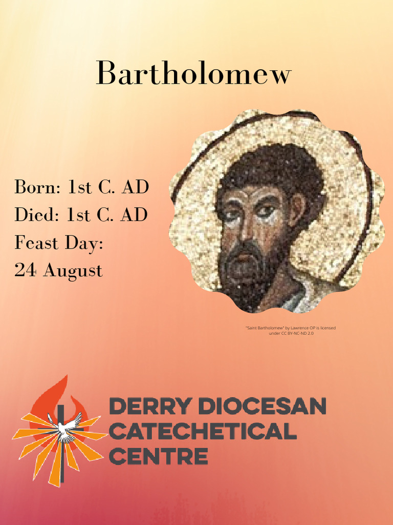 Bartholomew The Apostle | PDF