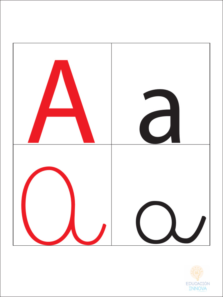 Alphabet Letters A-Z with Variants | PDF