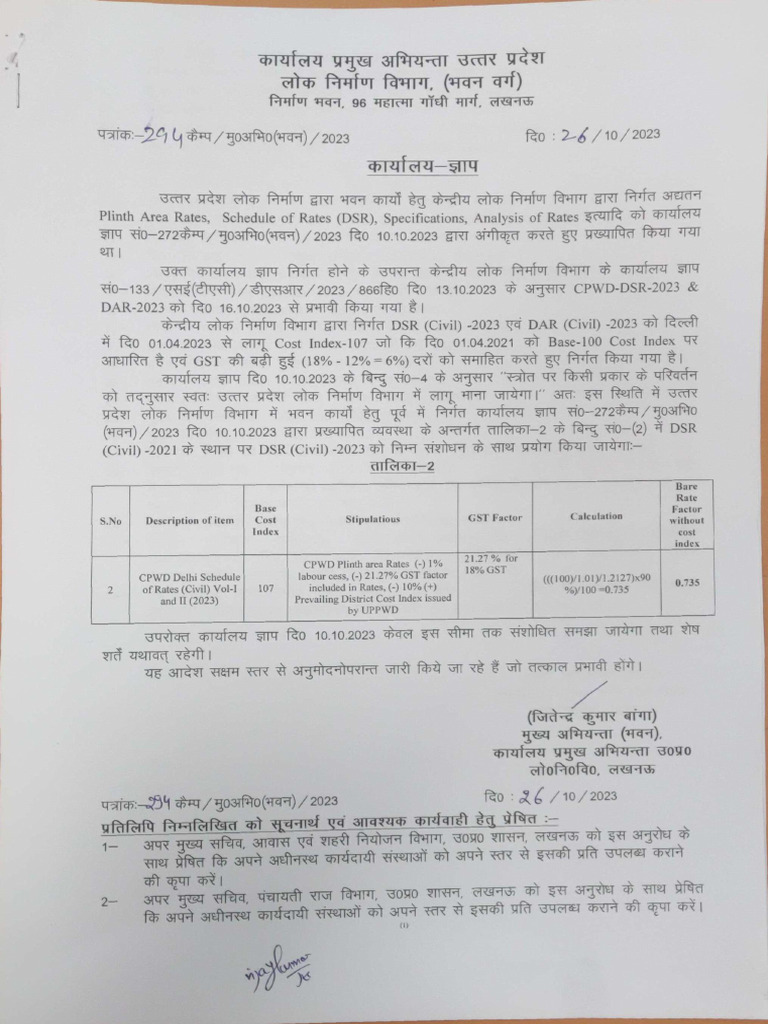 DSR-2023 Adoption Order in Uppwd | PDF