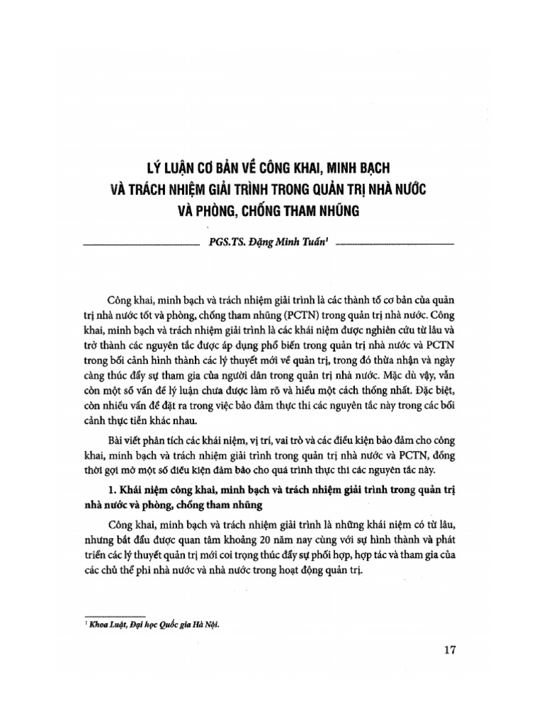 (123doc) Ly Luan Co Ban Ve Cong Khai Minh Bach Va Trach Nhiem Giai Trinh Trong Quan Tri Nha Nuoc ...