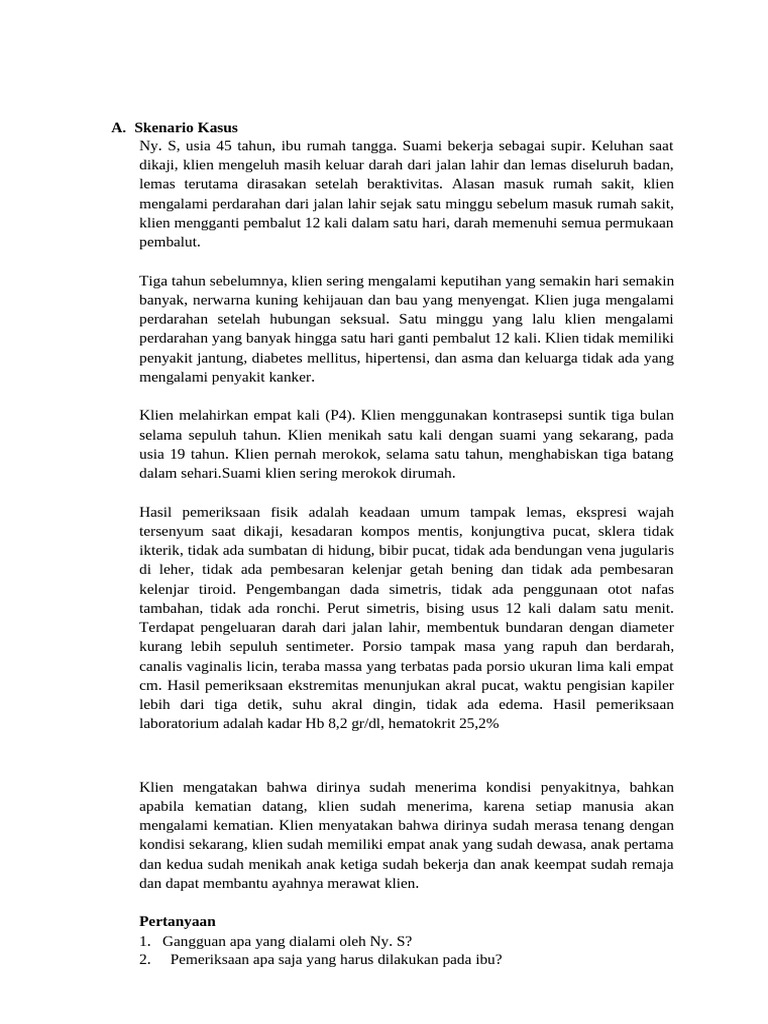 Contoh Askep 2 | PDF