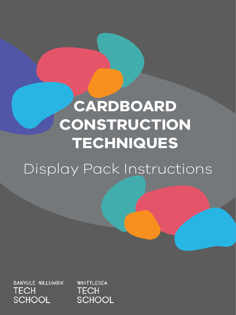 Cardboard Construction Techniques Guide | PDF