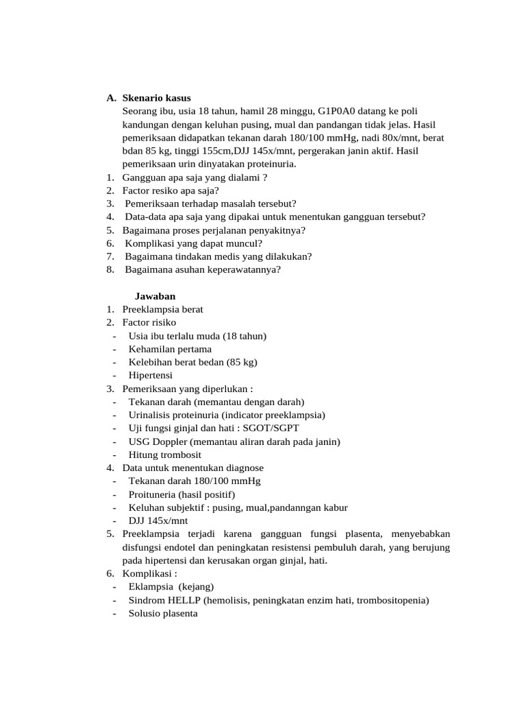 contoh askep 1 | PDF