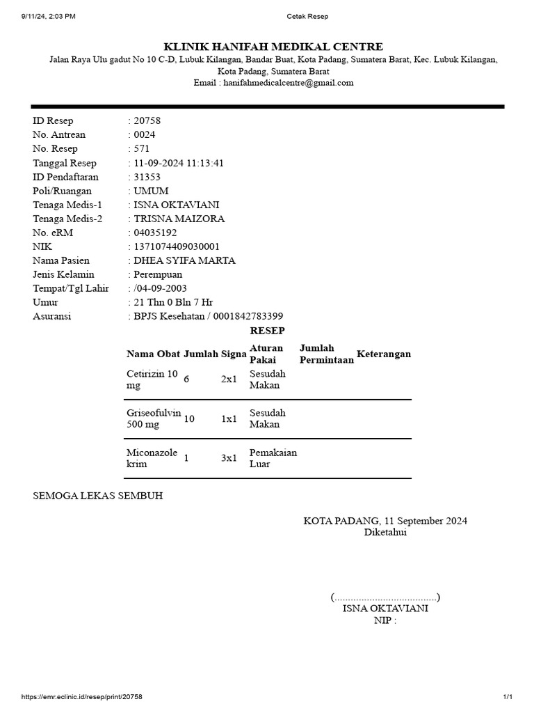 Laporan PKF Apotek Dunia Sehat | PDF