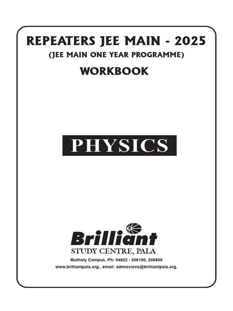 Physics (Workbook) 1 | PDF | Acceleration | Velocity