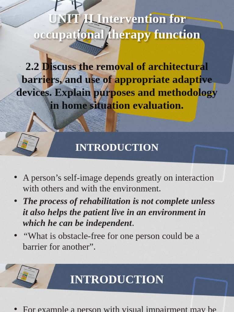 2.2 Architectural Barriers | PDF | Stairs | Wheelchair
