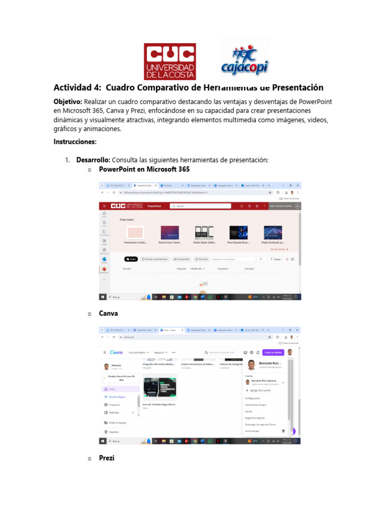 Actividad 4 | PDF | Microsoft PowerPoint | Internet
