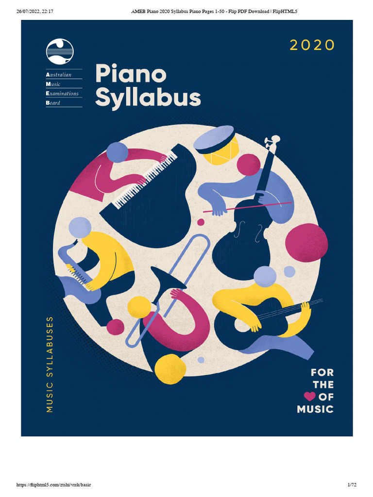 AMEB Piano 2020 Syllabus Piano Pages 1-50 - Flip PDF Download ...
