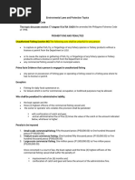 RA 10654 Revised | PDF | Fish And Humans | Nature