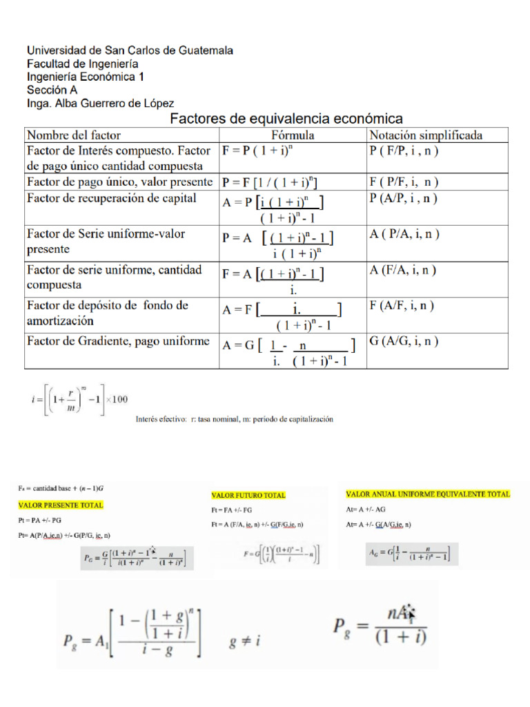 FORMULARIO 2P | PDF