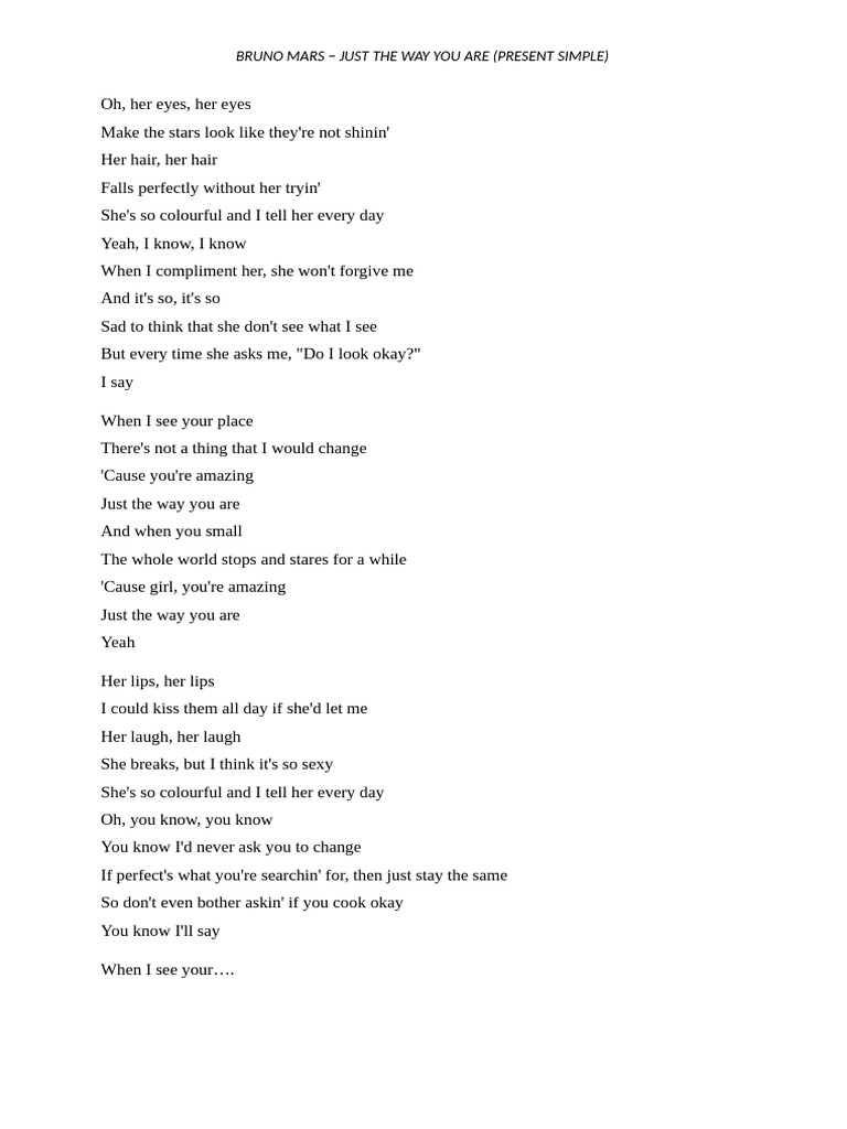 English Learners' Song Practice | PDF