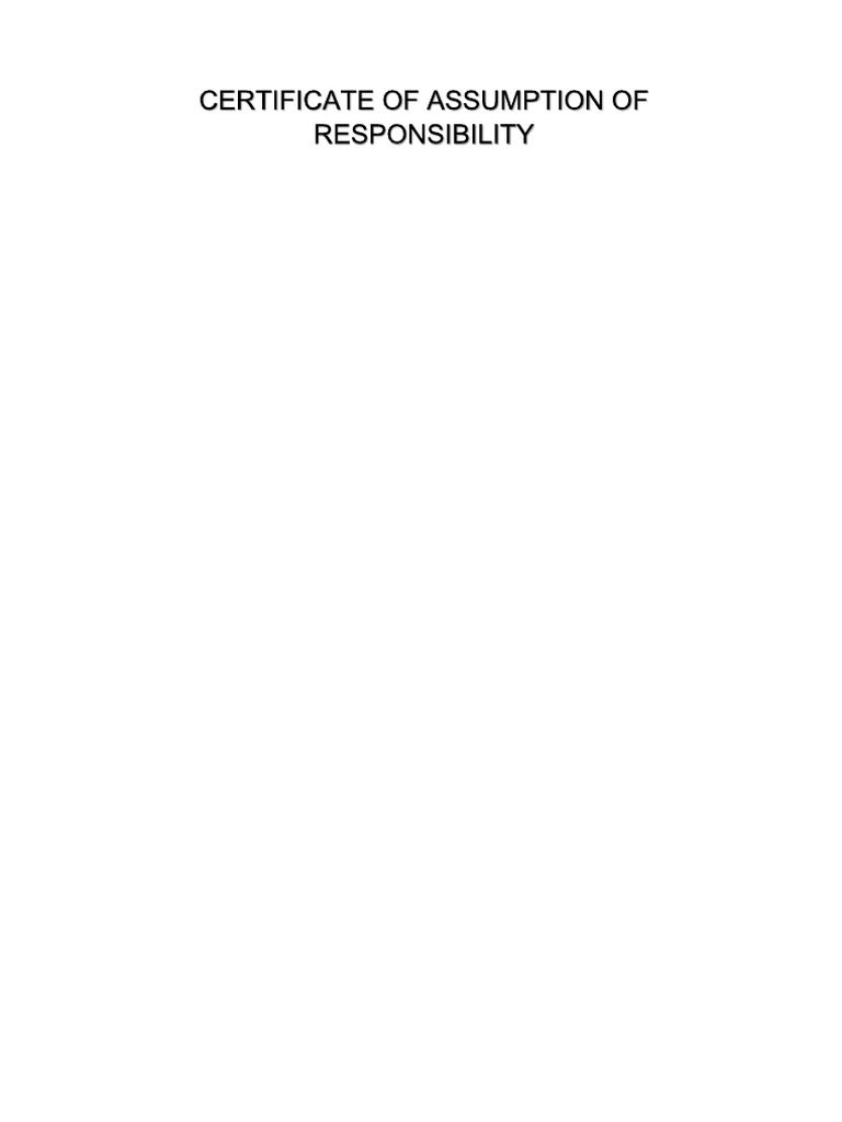 Certificate of support | PDF