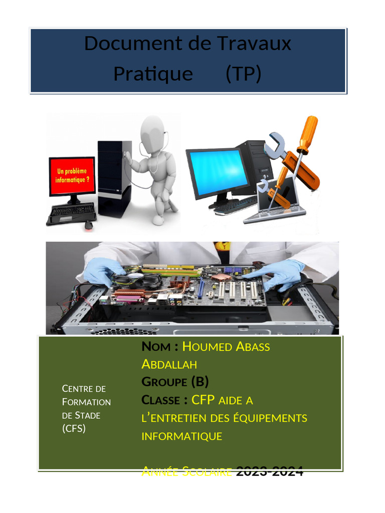 PAGE DE GARDE Houmed Abass | PDF