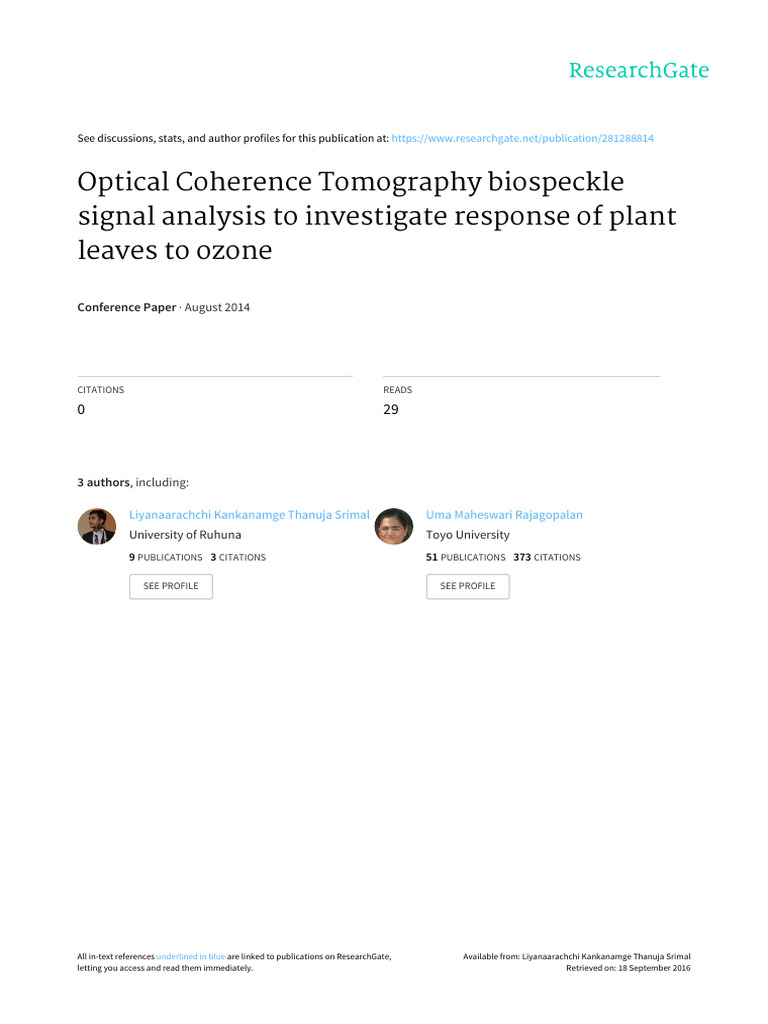 04-Optical Coherence Tomography biospeckle signal analysis to investigate response of plant ...