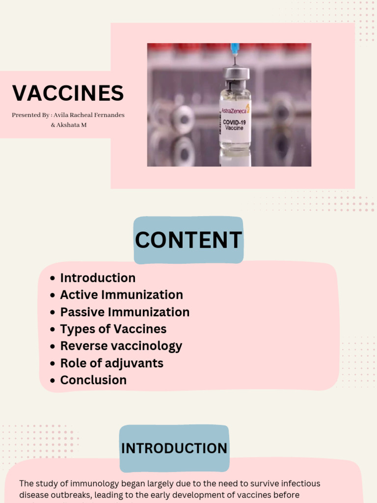 Comprehensive Guide to Vaccines | PDF | Vaccines | Immune System