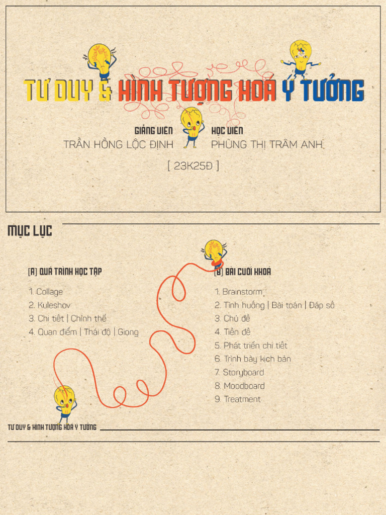 Phung Thi Tram Anh - Tu Duy Hinh Tuong Hoa Y Tuong - Bai Cuoi Khoa | PDF
