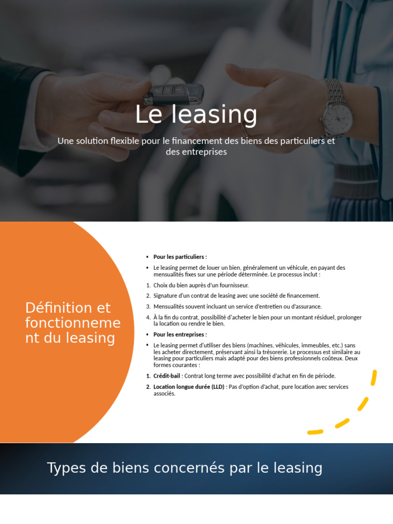 Leasing : Définition et Avantages | PDF | Économie | Business