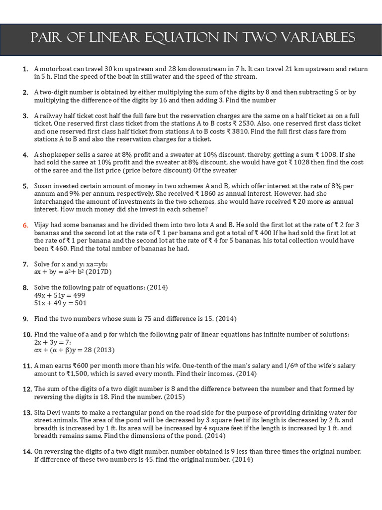 Math Problems for High School Students | PDF | Mathematics