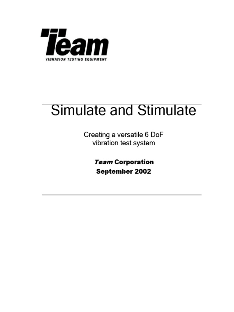 Simulate_and_Stimulate_Team_Corporation | PDF | Rotation | Classical ...