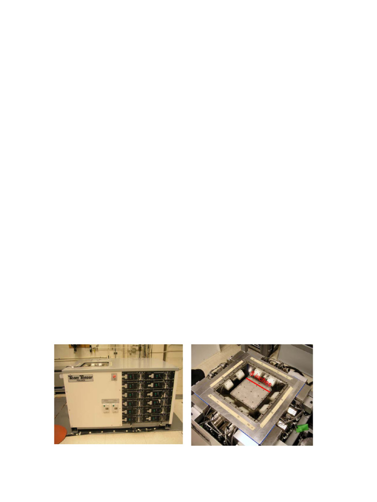 Evaluation of A 6DoF Electrodynamic Shaker System Team Corporation ...