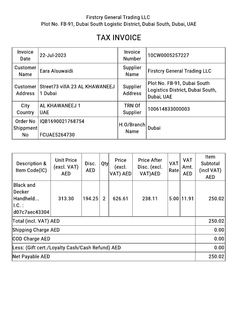 FC Uae 5264730 | PDF