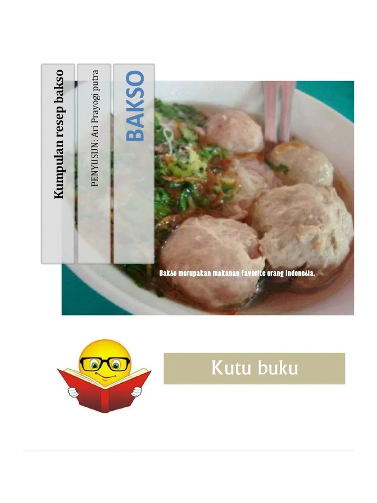 Kumpulan Resep Bakso | PDF