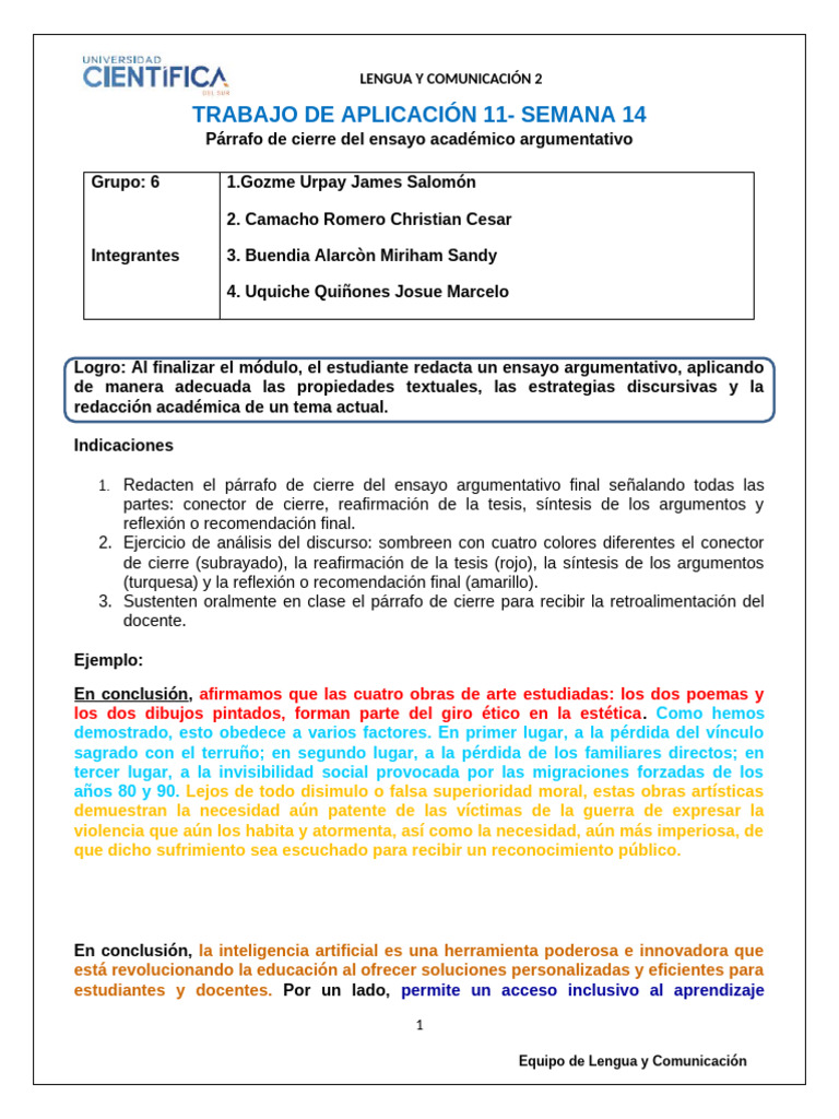 TA11 CORREGIDO | PDF | Inteligencia artificial | Inteligencia (IA) y semántica
