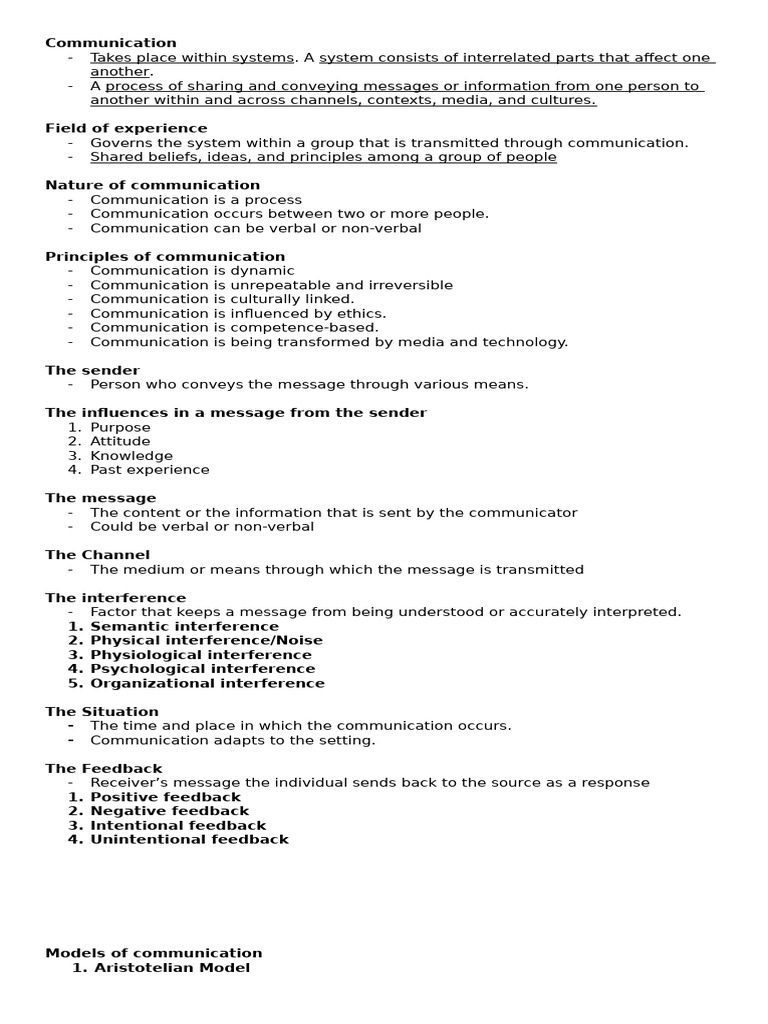 Advanced Communication | PDF | Communication | Nonverbal Communication