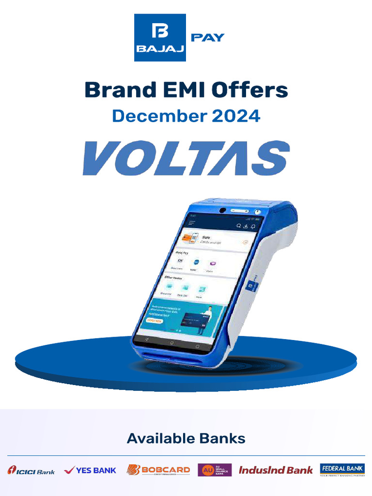Voltas Brand EMI Offer - Dec 24 | PDF | Refrigerator