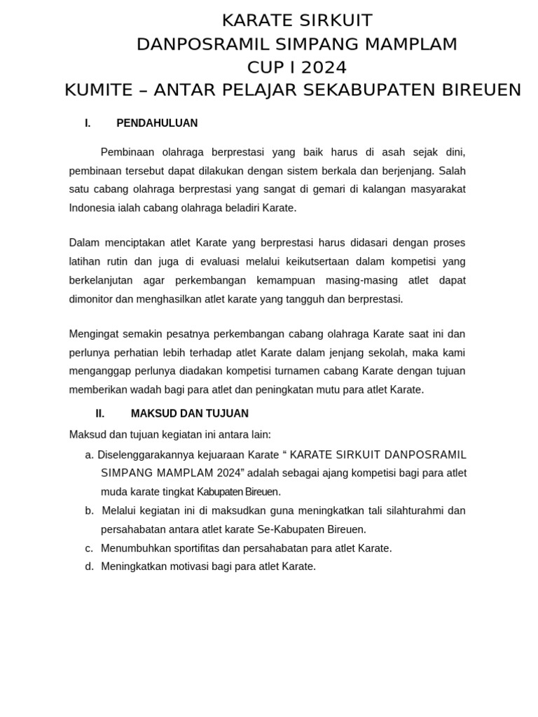 Proposal Danpos Ramil SP Mamplam 2024 | PDF