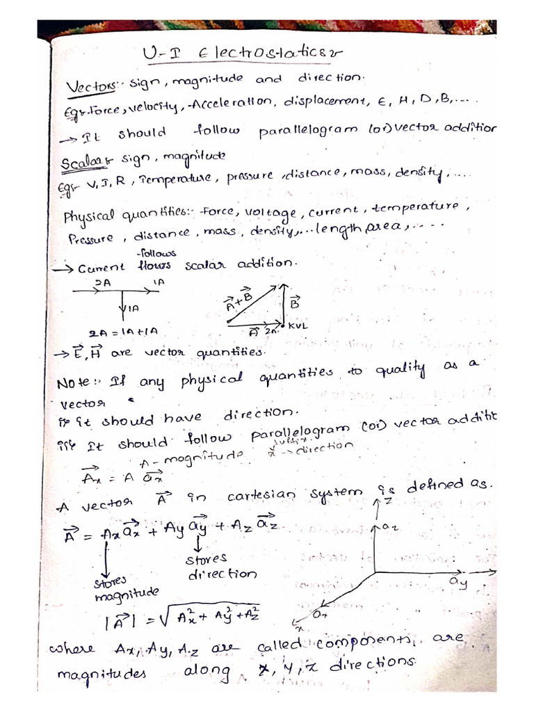 Emtl Unit 1 Notes | PDF