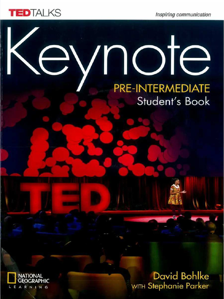 Keynote Pre Intermediate Student Book | PDF