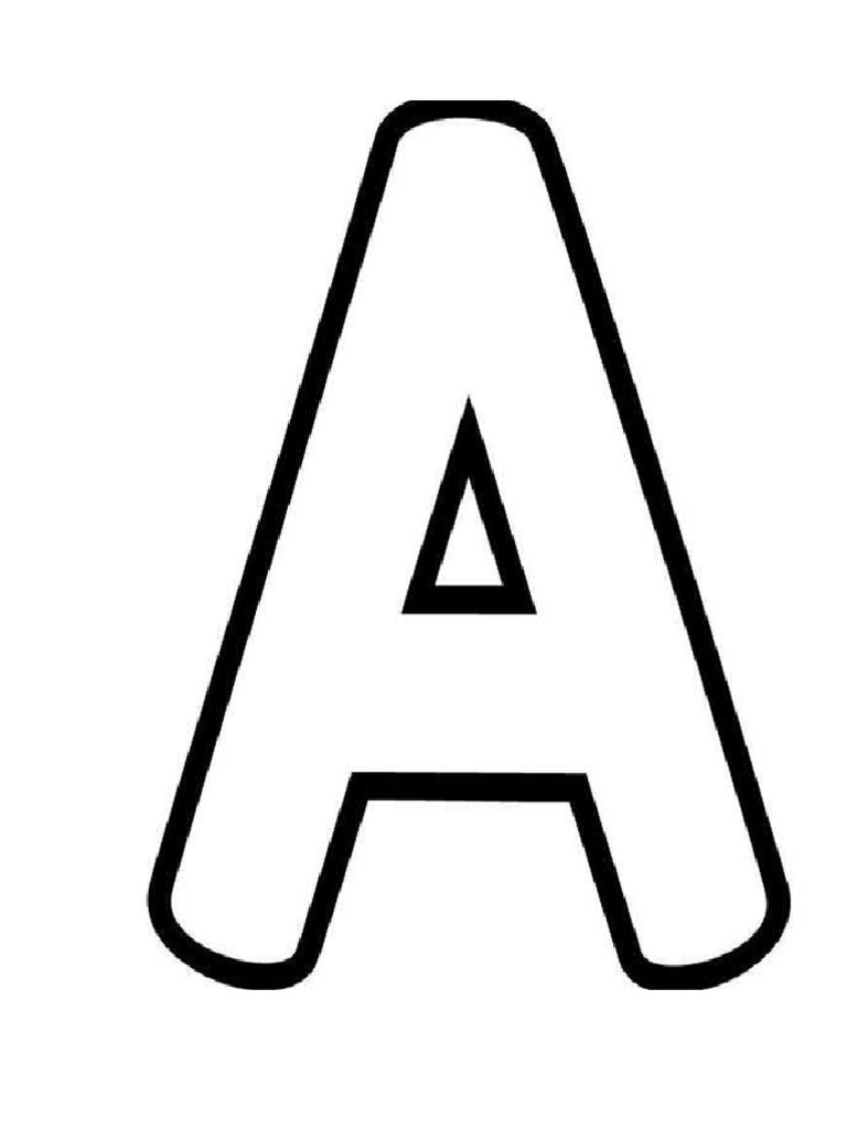 Letra A | PDF