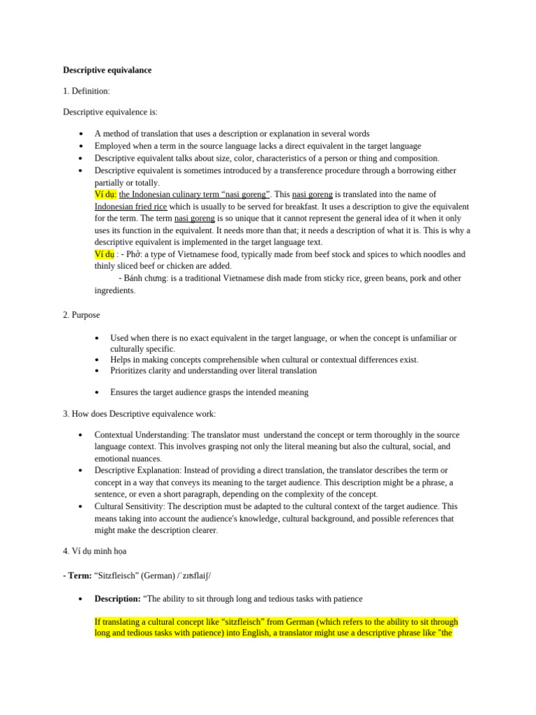 Understanding Descriptive Equivalence | PDF | Translations