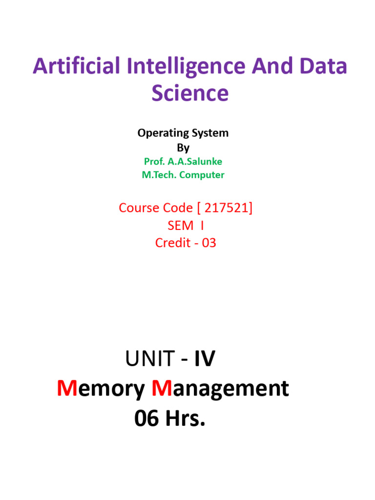 Memory Management in Operating Systems | PDF | Computer Hardware | Software
