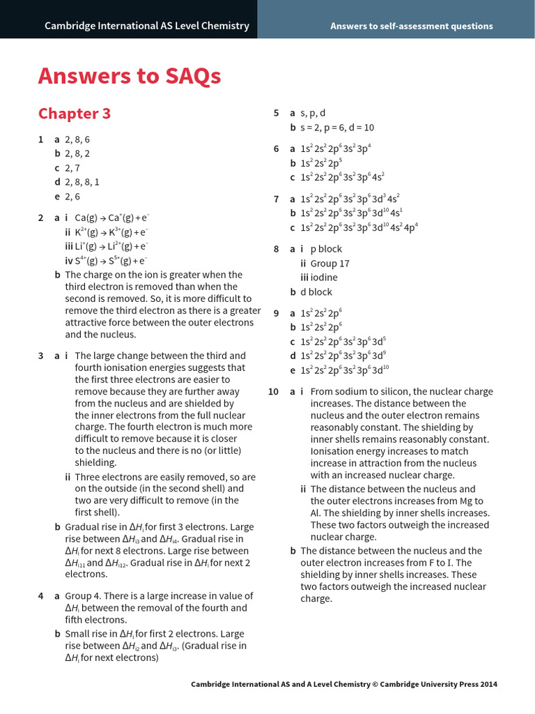 SAQ_ans_3 | PDF | Electron | Atomic Physics